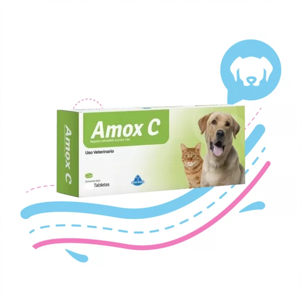 AMOX C 125 MG. X TABLETA - Animal Center