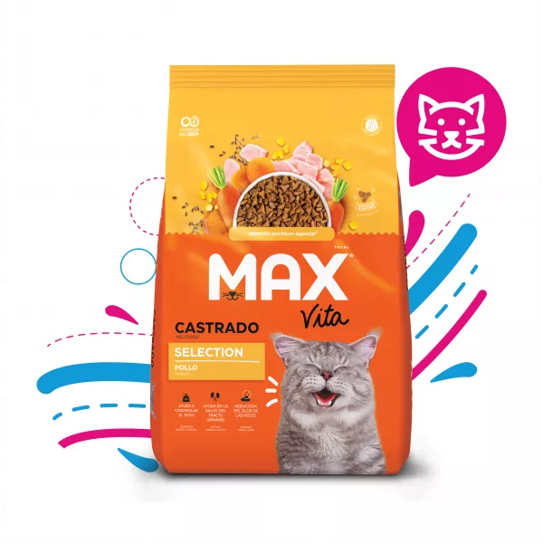 MAX VITA CASTRADO SELECTION POLLO - Animal Center