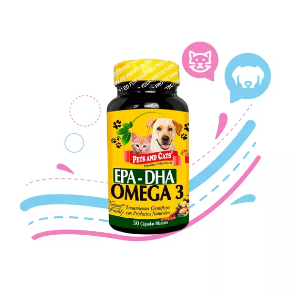 OMEGA 3 FCO.X 50 CAP. BLANDAS (OME3) - Animal Center