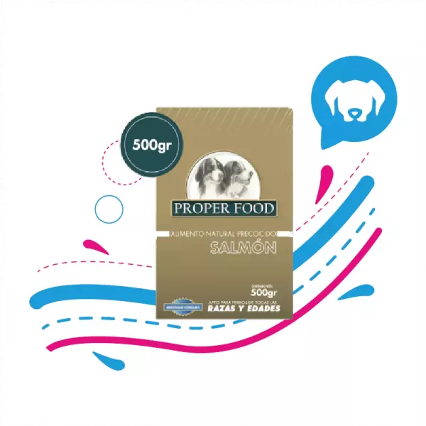 PROPER SALMON X500 GR - Animal Center
