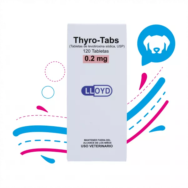 THYRO-TABS PERROS 0,2 MG 120 TABLETAS - Animal Center