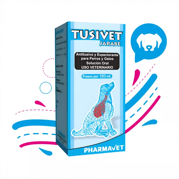 TUSIVET JARABE X 120 ML - Animal Center
