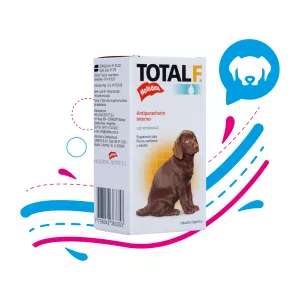 ANTIPARASITARIO INTERNO TOTAL F PERRO 15ML - Animal Center