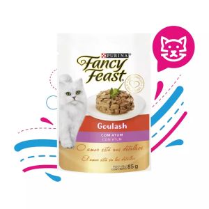 FANCY POUCHE GOULASH ATUN X 85 GR - Animal Center