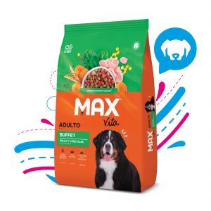 MAX VITA ADULTO GOURMET FRANGO Y VEGETALES - 2KG - Animal Center