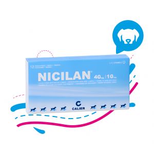 NICILAN 40/10 BLISTER X 6 TABS - Animal Center