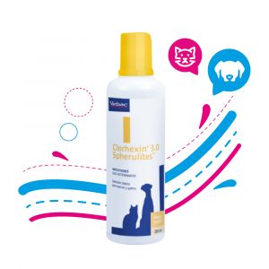 SHAMPOO CLORHEXIN SPHERULITES 3.0 X 250 ML. - Animal Center