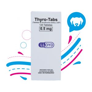 THYRO-TABS PERROS 0,5 MG 120 TABLETAS - Animal Center