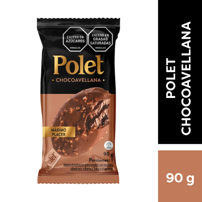 Paleta Polet Chocoavellana - Crem Helado
