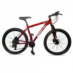 Bicicleta Benotto Montaña R27.5 Rojo/Negro - Home Sentry