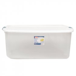 Caja Organizadora Sterilite 100 Litros Transparente - Home Sentry