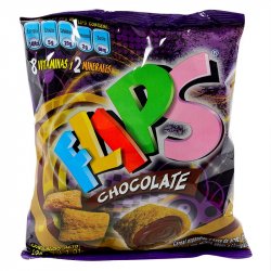 Cereal Relleno Chocolate Flips 120Gr - Home Sentry