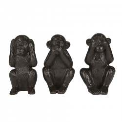 Figura Decorativa Animal Con Estilo De Monos 30Cms Setx3 - Home Sentry