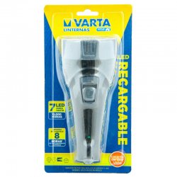 Linterna Varta Recargable 7 Led Negro - Home Sentry
