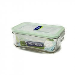 Recipiente Rectangular 715 Ml Vidrio Templado Glasslock - Home Sentry