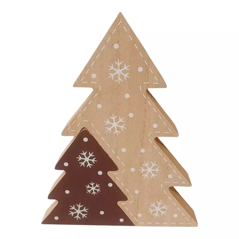 Adorno Arbol Santini 2X20Cm Natural Mdf 201-2500455 - Home Sentry