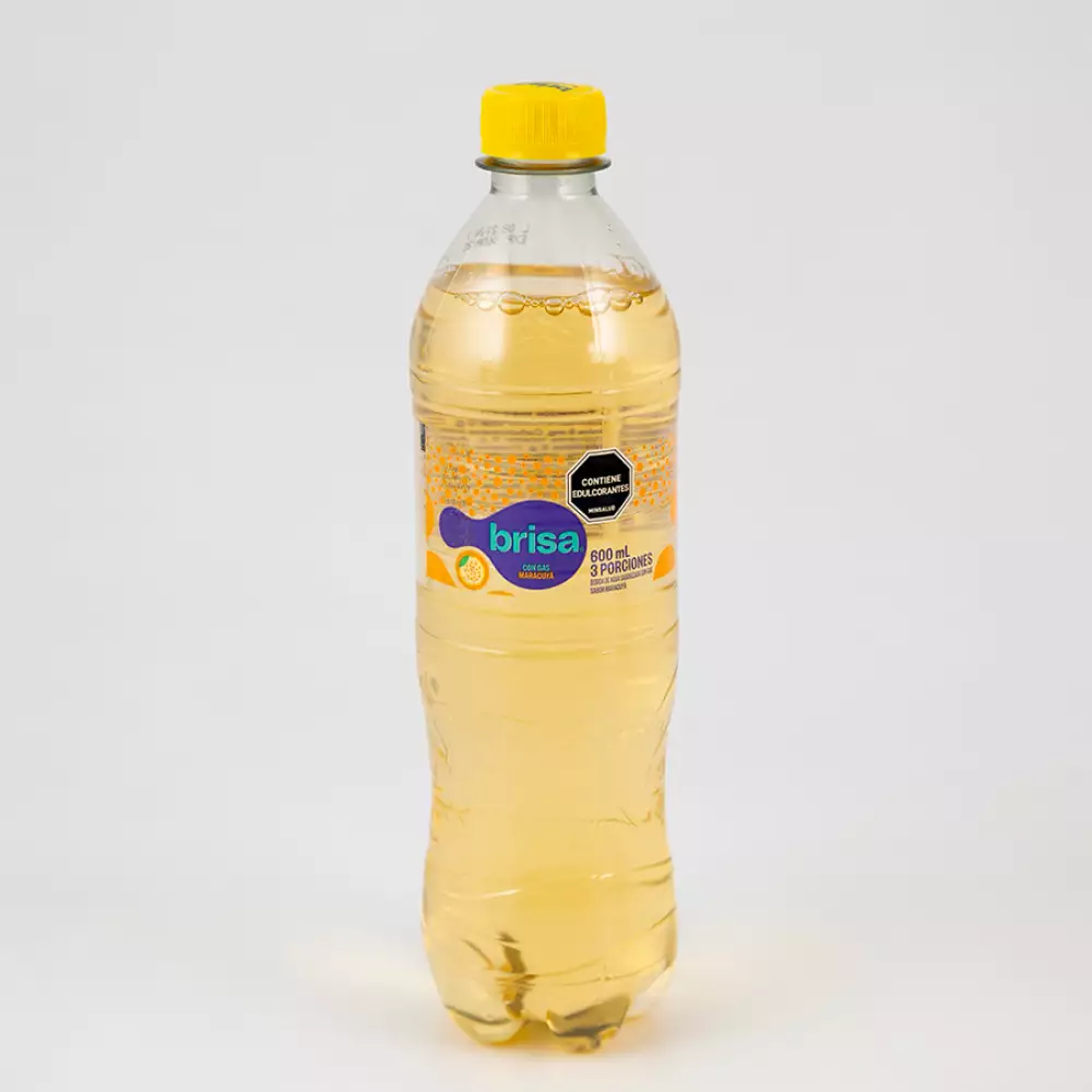 Agua Saborizada Brisa Con Gas 600 Ml Maracuya 92794 - Home Sentry