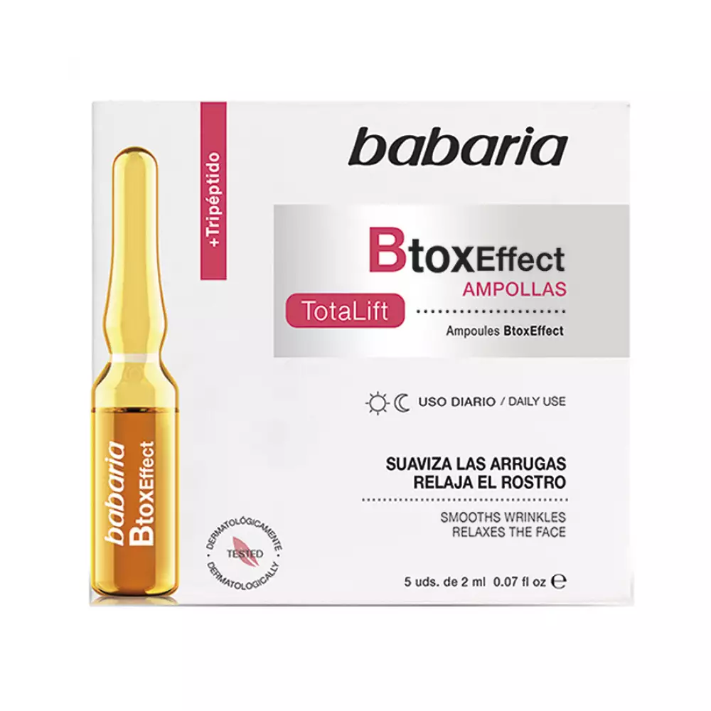 Ampollas Babaria 32066 Botox 10 Ml Rojo 5 Ud 1 - Home Sentry