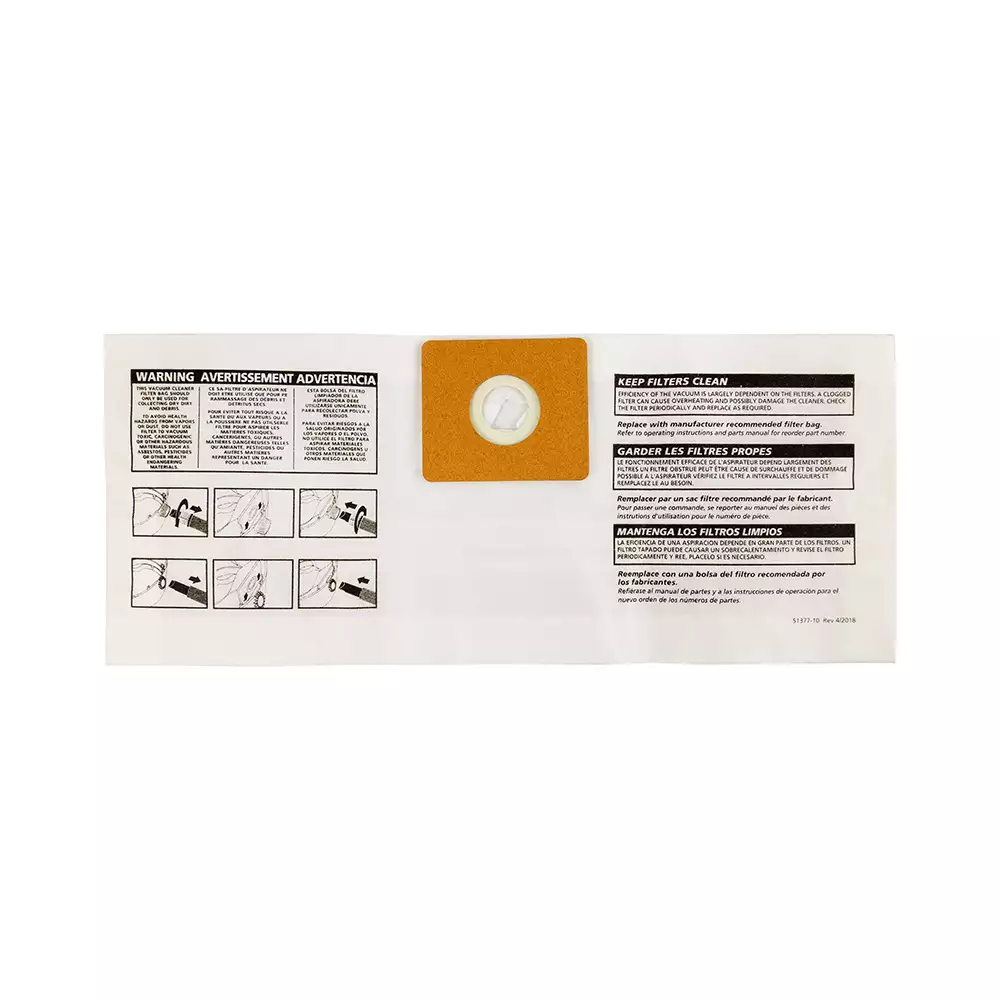 Bolsa Shop Vac Wp9066829 - Home Sentry