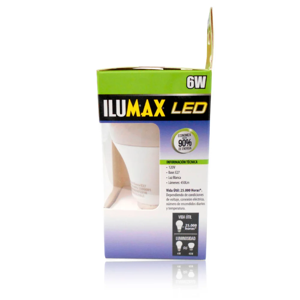 Bombillo Ilumax E27 Dimerizable 6 W 1325 - Home Sentry