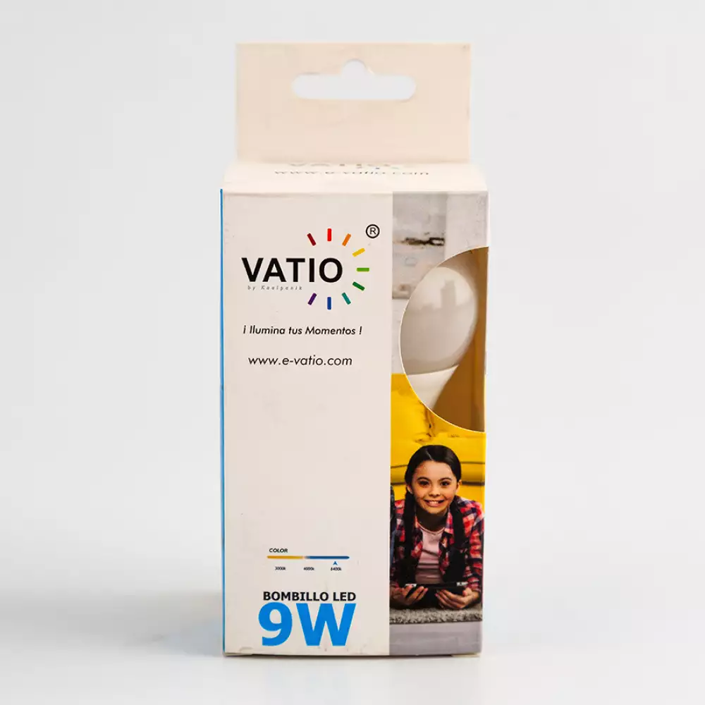 Bombillo Vatio E27 Luz Dia Cm 9 W 22004 - Home Sentry