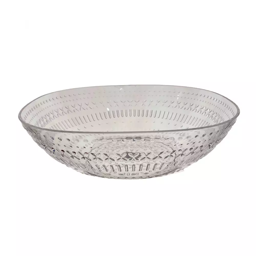 Bowl Tazon Concepts 25Cm Transparente Acrilico - Home Sentry