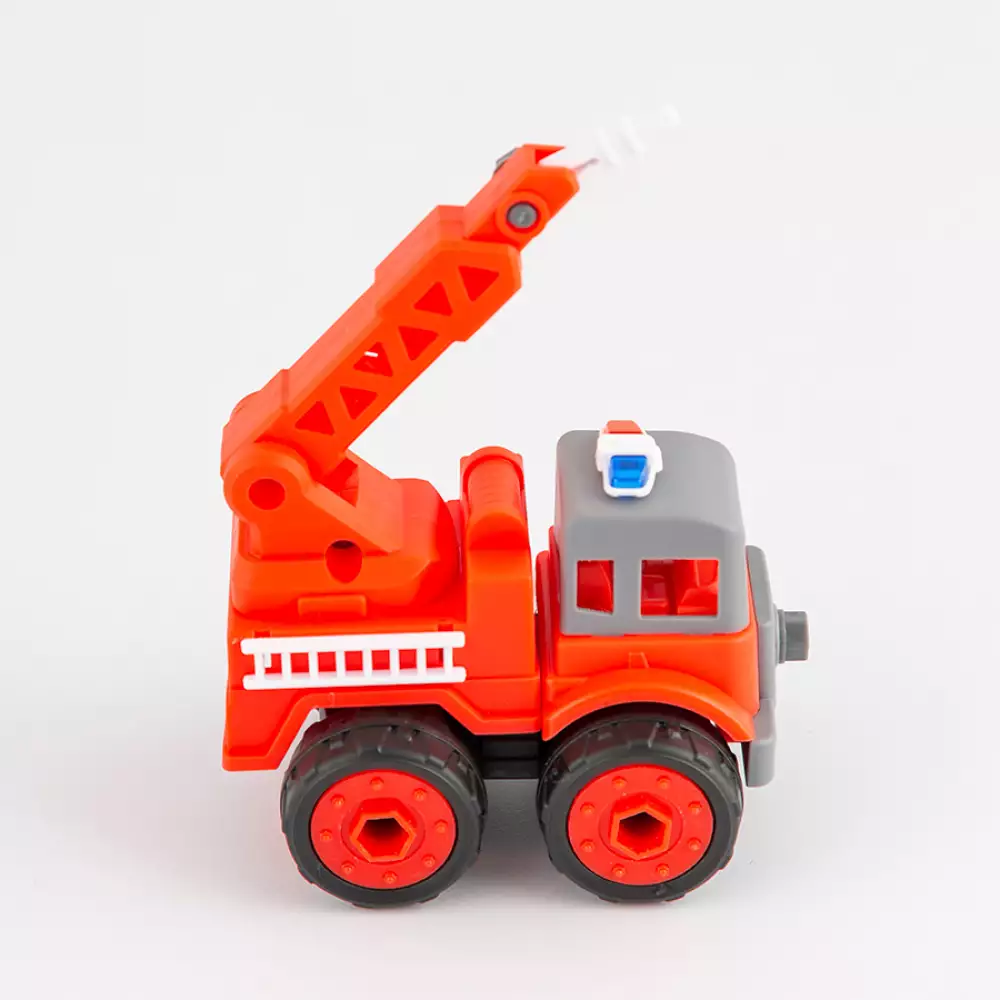 Camion Maypa Bomberos 35X8Cm Rojo 4 Pz Plastico - Home Sentry