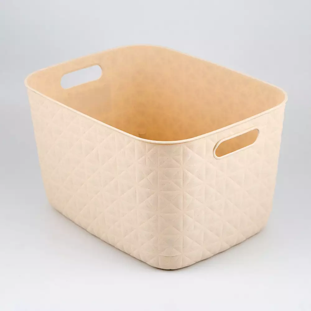 Canasta Curver Softex 29X22X37Cm Blanco Plastico 258706 - Home Sentry