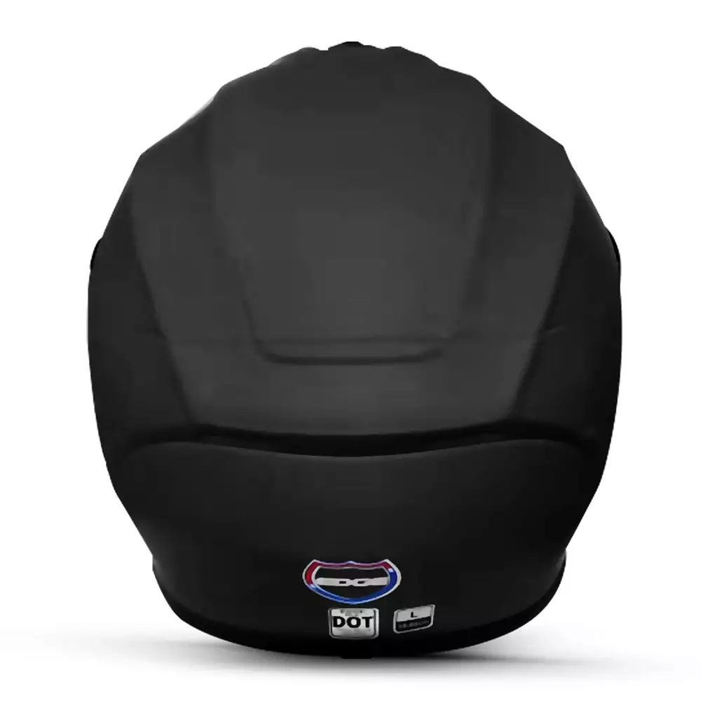 Casco Integral Edge Negro Mate L Eg-85.7.03.Tm - Home Sentry