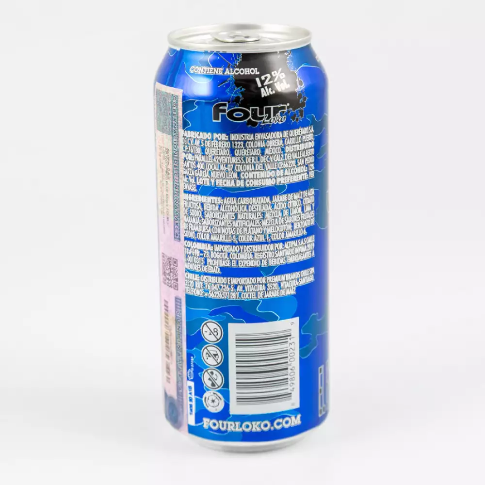 Coctel Four Loko Blue 473 Ml 2319 - Home Sentry