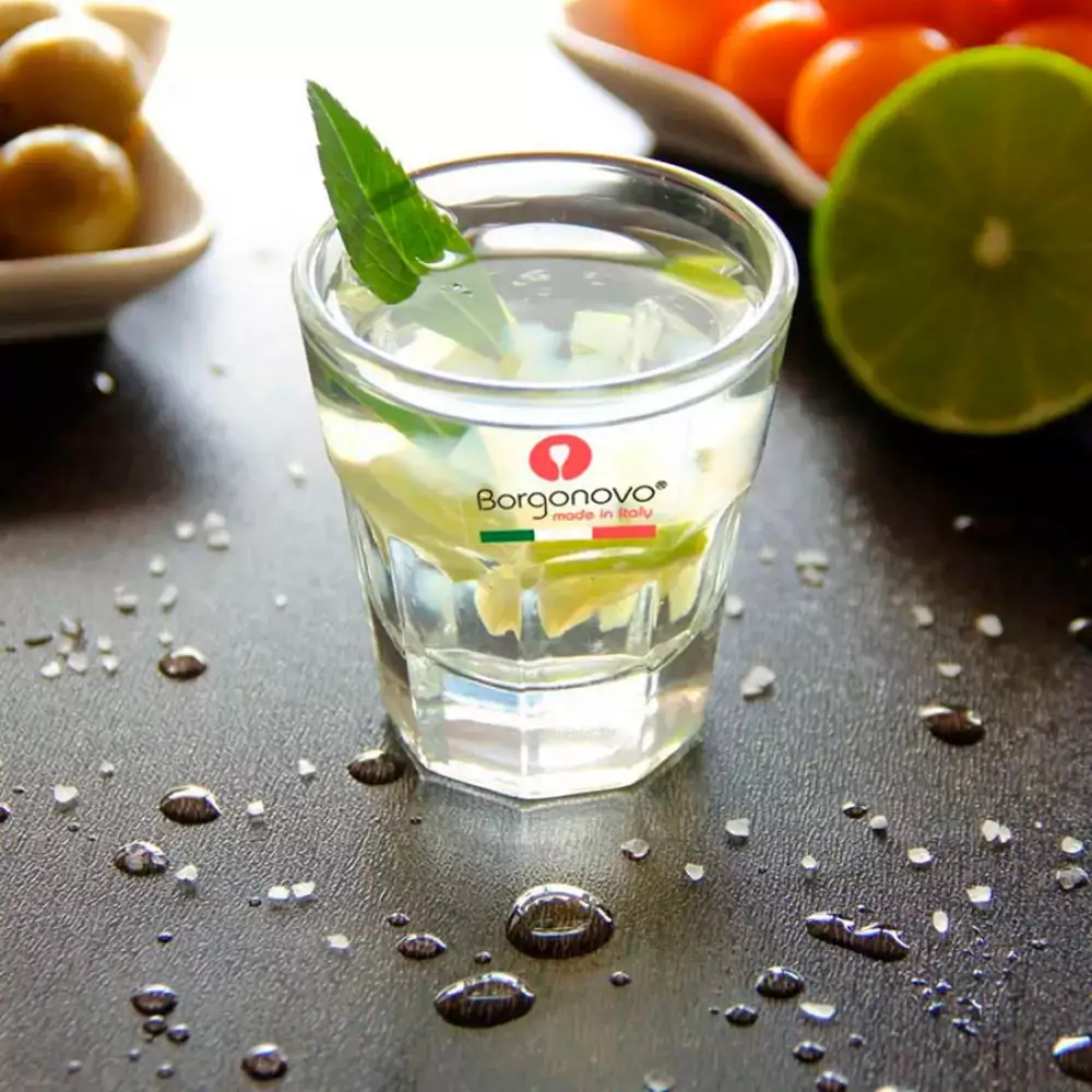 Copa Trago Corto Borgonovo London 42 Ml 6 Pz Vidrio 11085819 - Home Sentry