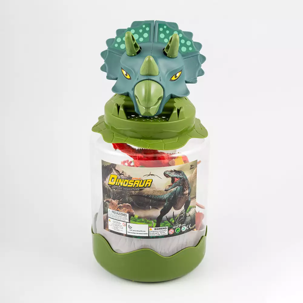 Dinosaurio Maypa Set 34X17Cm Verde 41 Pz - Home Sentry