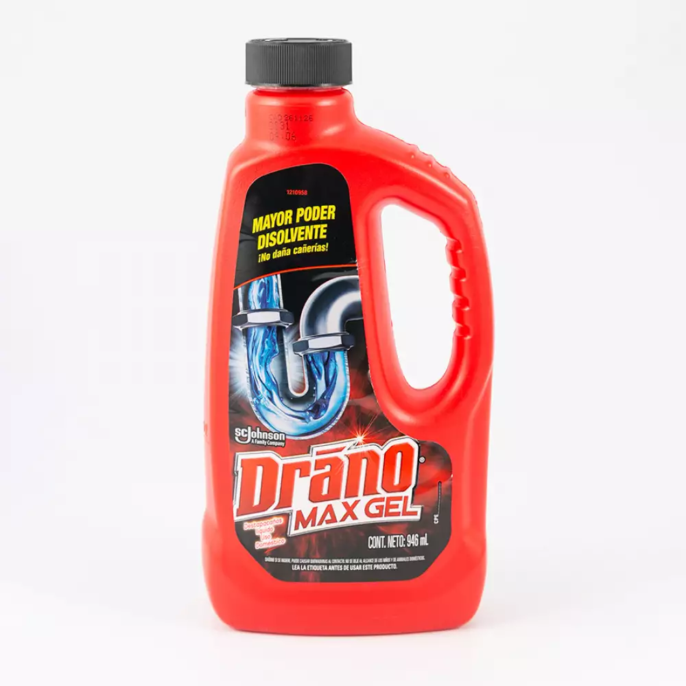 Drano Max Gel Drano 946 Ml 12 Ud 387715 - Home Sentry