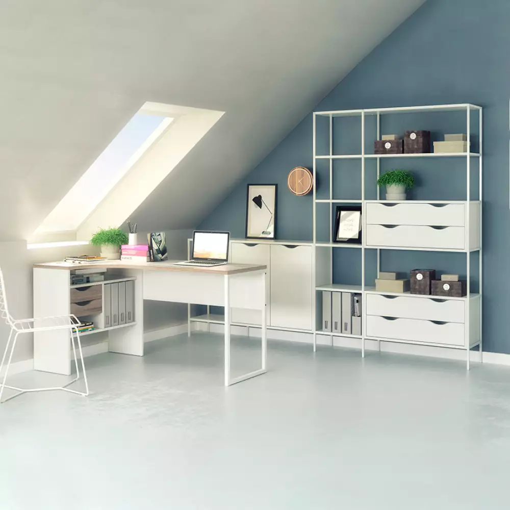 Escritorio Tvilum Function Plus Blanco - Home Sentry