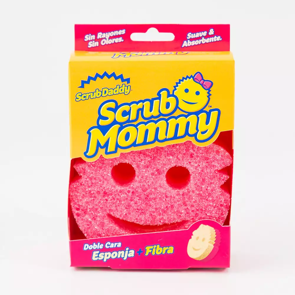 Esponja Scrub Daddy Rosa Plastico 418101006 - Home Sentry