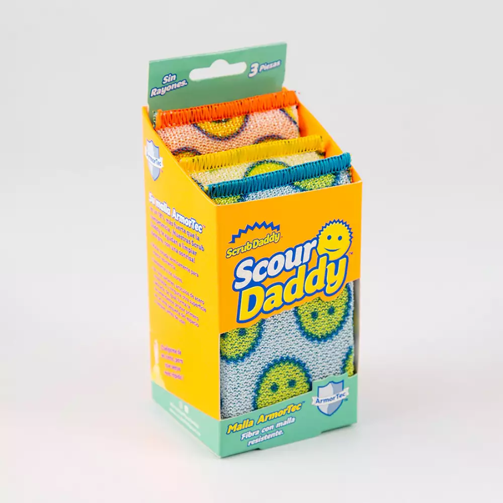 Esponja Scrub Daddy Surtido 3 Ud Plastico 418101005 - Home Sentry