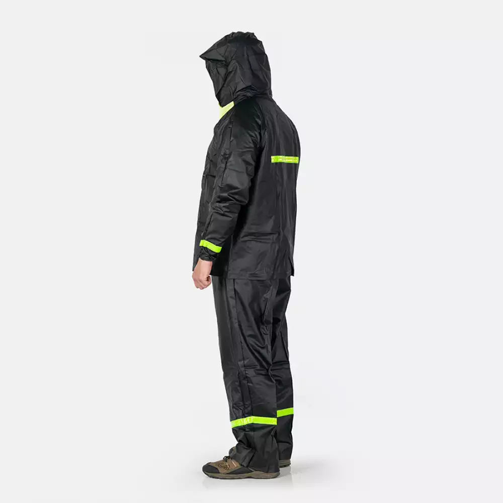 Impermeable Moto Siliconado 2Pz Xl Pvc Silicdepor Txl - Home Sentry