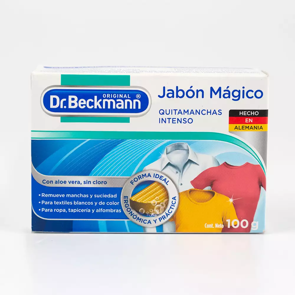 Jabon Dr. Beckmann Desmanchador Cm 100 Gr 76711 - Home Sentry
