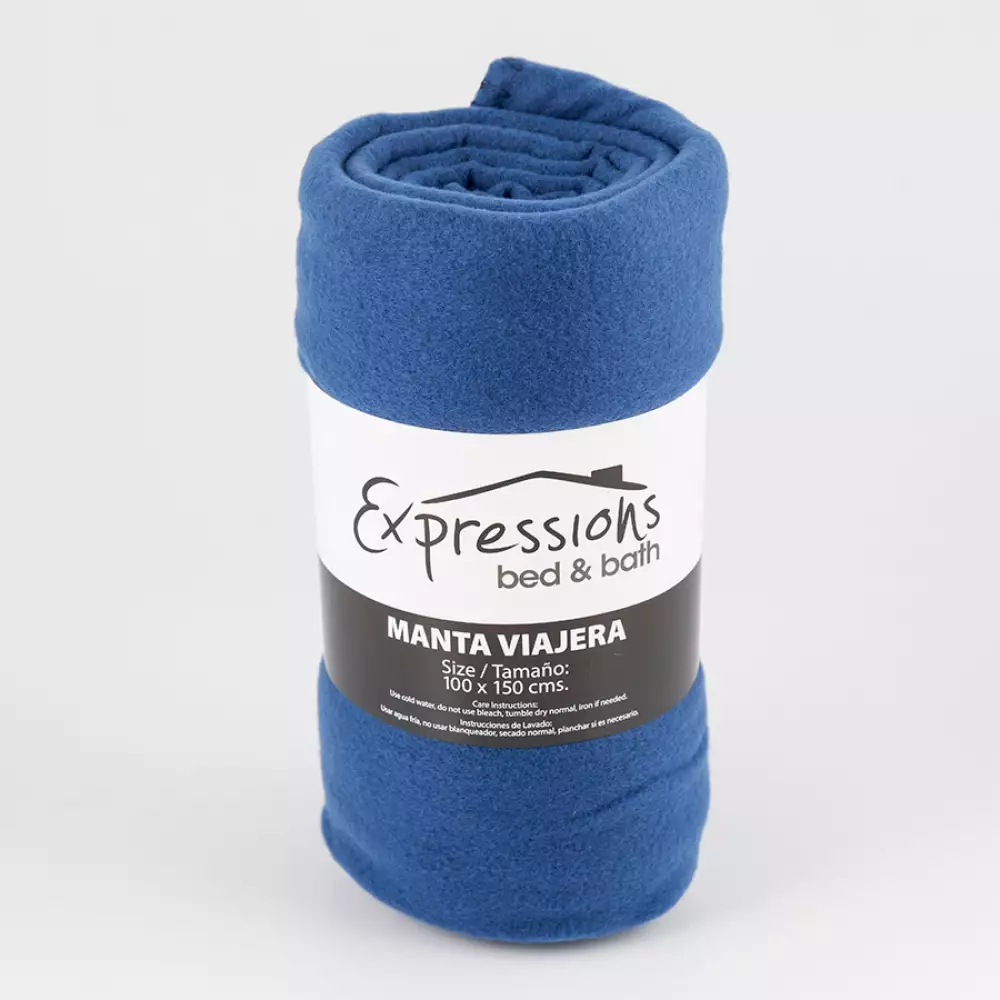 Manta Expressions Sfb01 Polar Lisa 100x150cm - Home Sentry