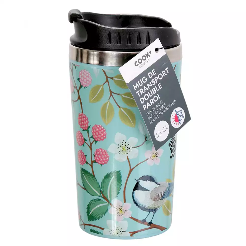 Mug Viajero Cook Concept 350 Ml En Acero - Home Sentry