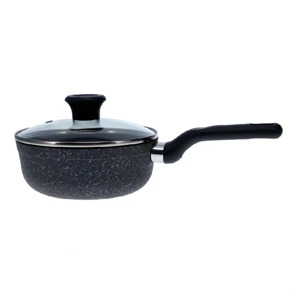 Perol Imusa 18Cm Aluminio Fundido Con Tapa En Vidrio Gusto 5861031 ...