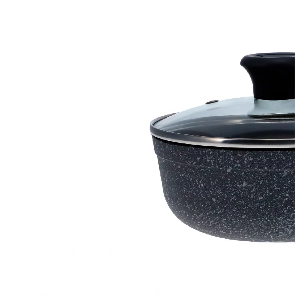 Perol Imusa 18Cm Aluminio Fundido Con Tapa En Vidrio Gusto 5861031 ...