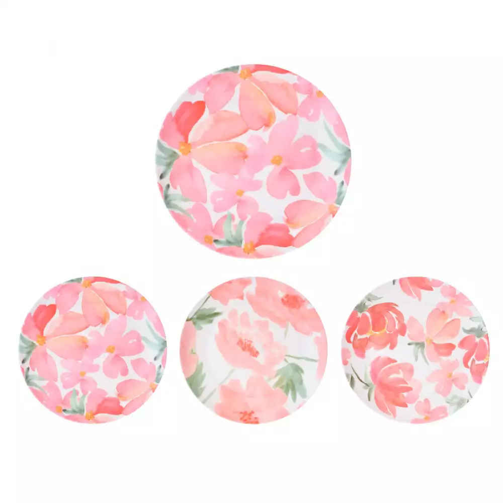 Plato Excellent Houseware 25Cm Bellamy En Melamina Diseños Surtido ...