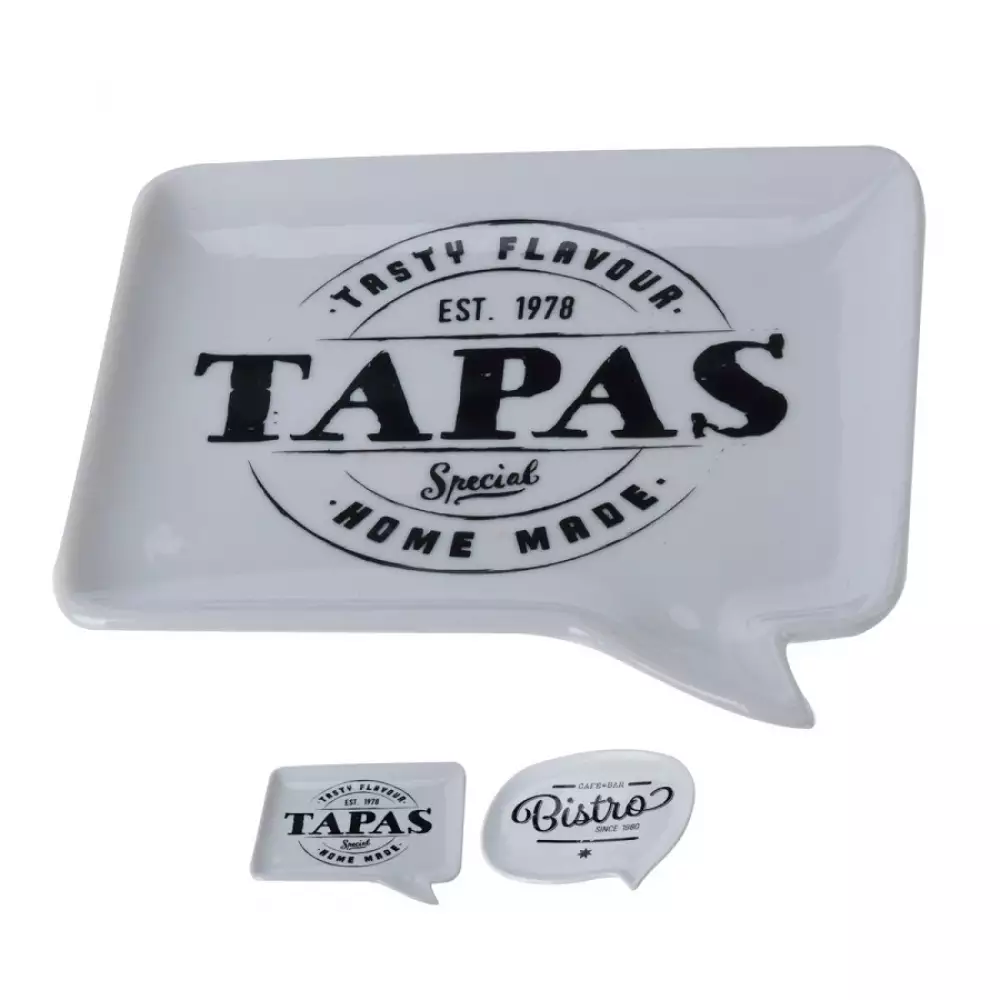 Plato Excellent Houseware En Porcelana B - Home Sentry