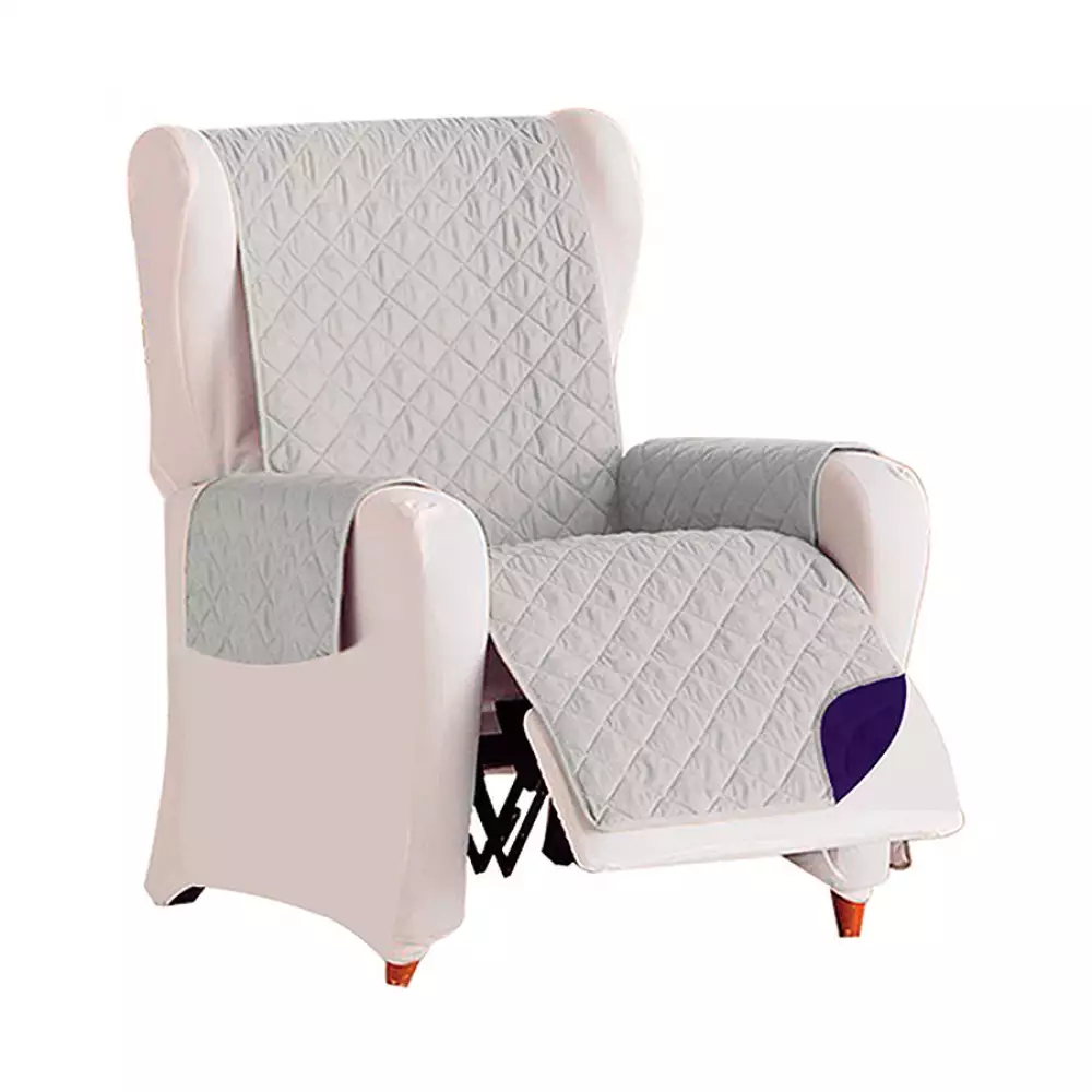 Protector Sofa Guamba 1 Pt 60X180X180Cm Gris Tela 34465 - Home Sentry