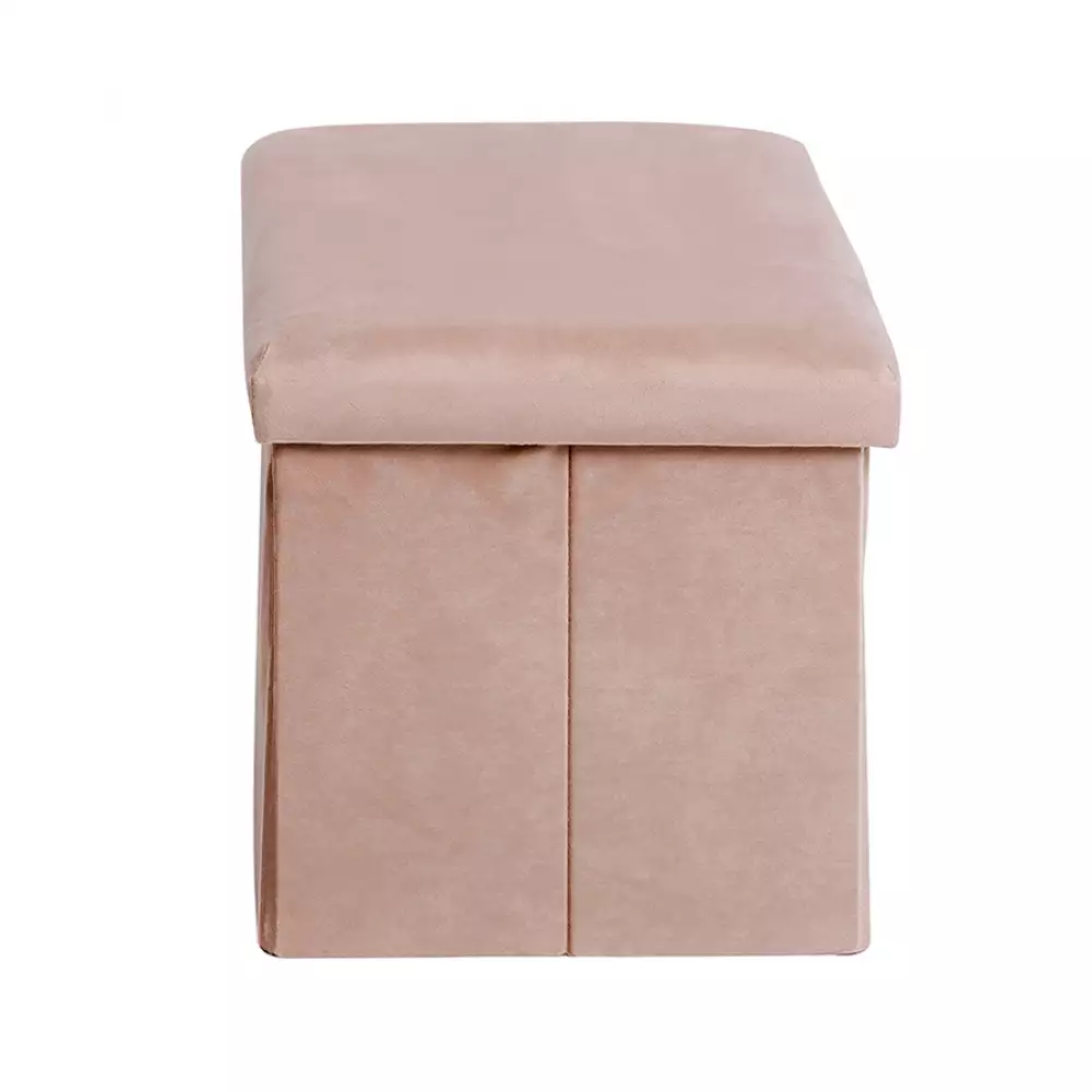 Puff Expressions 34X68X34Cm Beige Tela Ge10E00081 - Home Sentry