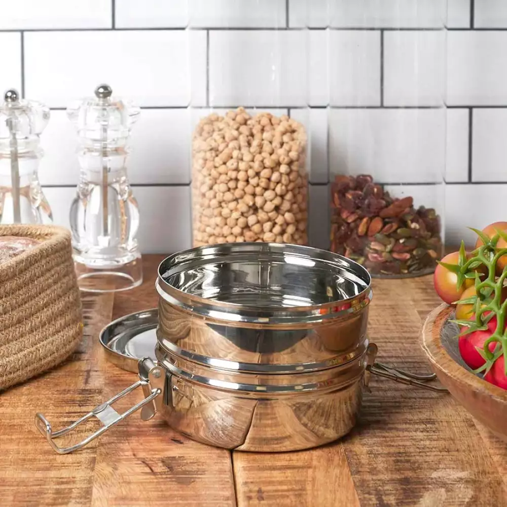 Recipiente Cook Concept En Acero Inaxidable 2 Niveles Con Seguro K ...