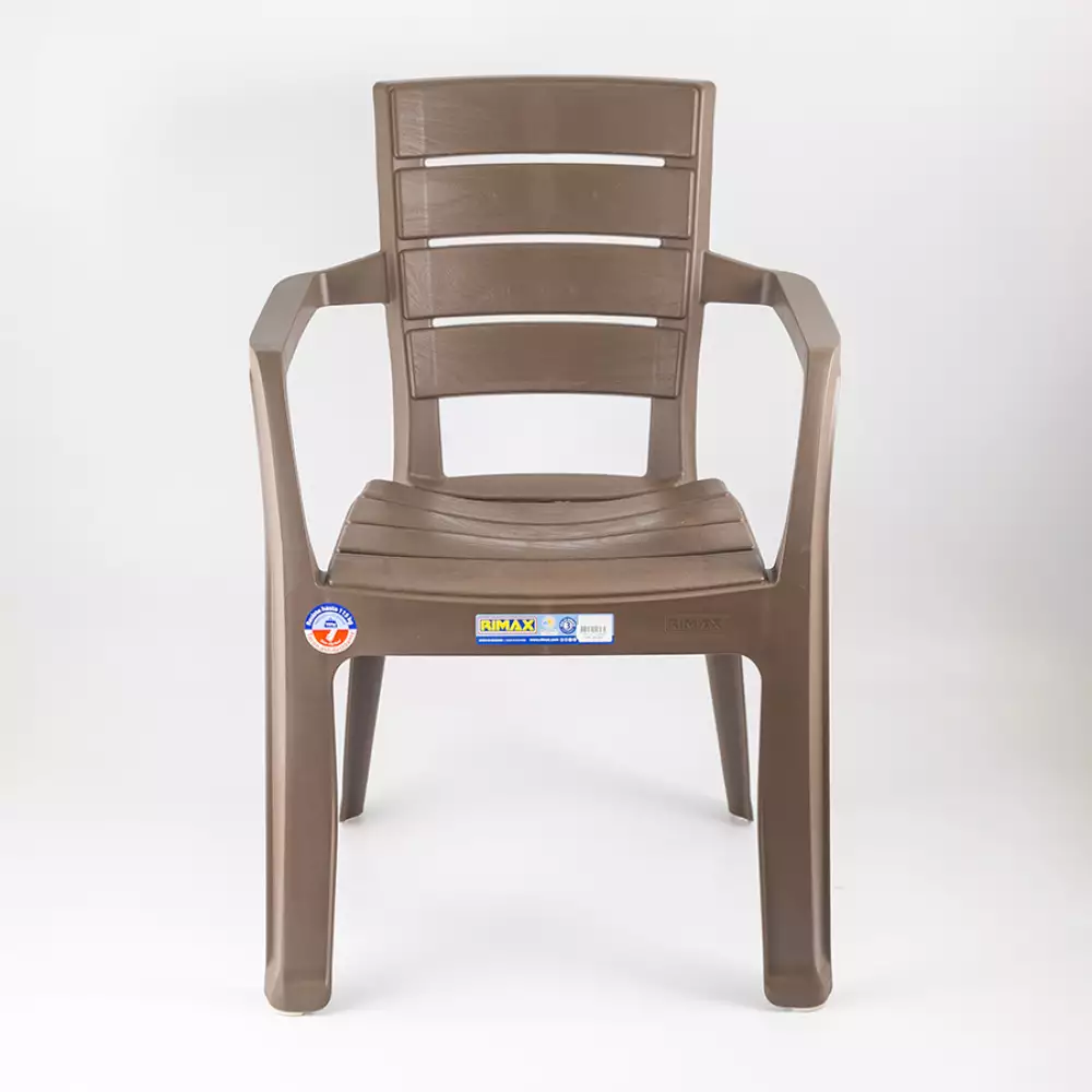 Silla Exterior Rimax Baru Con Brazos 58X82X59Cm Moca Plastico 116 ...