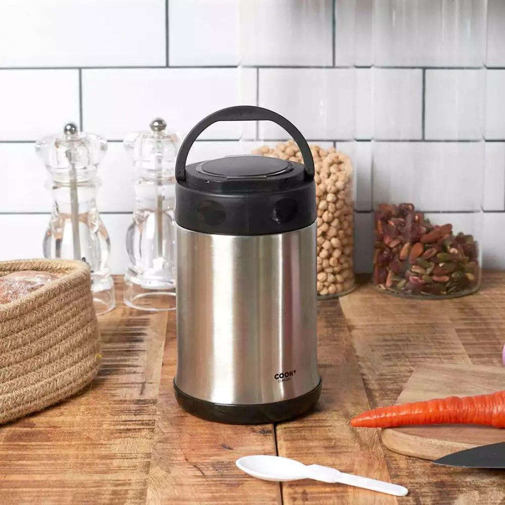 Termo Cook Concept Para Sopa Con Cubiertos En Acero Inoxidable Y P ...