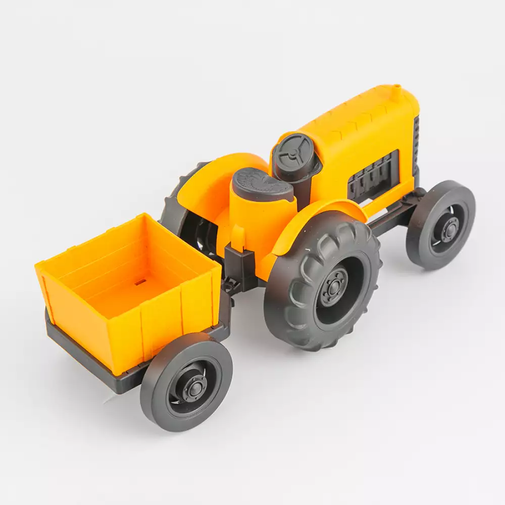 Tractor Maypa Eco 31X13Cm Naranja Ecologico - Home Sentry